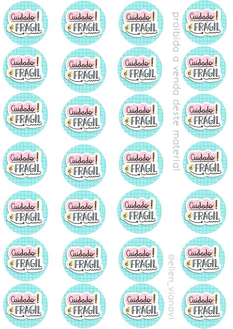 Tag Cuidado Fragil Tags Printables Stickers