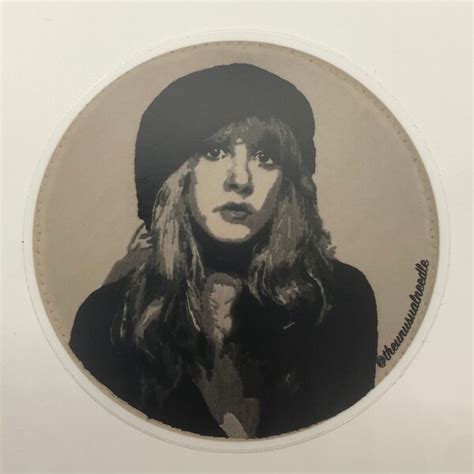 Vinyl Stevie Nicks Stickers Etsy