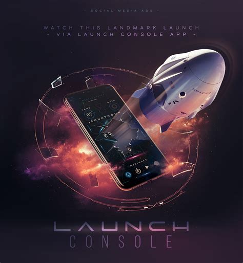 Launch Console App On Behance
