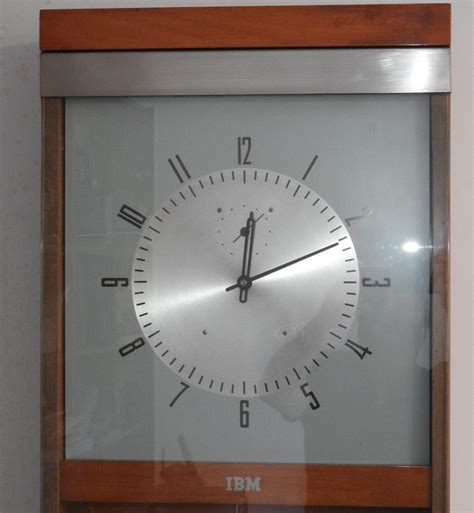 Lot An IBM Master Clock C Working Perfectly