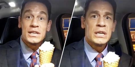 Bing Chilling Or John Cena Speaking Chinese Eating Ice Cream