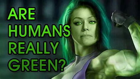 Is Your Skin Green Youtube