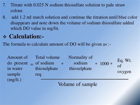 Dissolved Oxygen And Its Method Of Determination