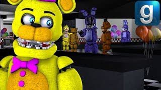 Gmod FNAF Messing Around With Help Wanted FNAF 1 NPCs Doovi