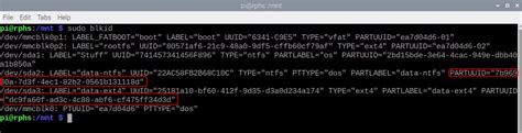partition and format raspberry pi hard drives guide