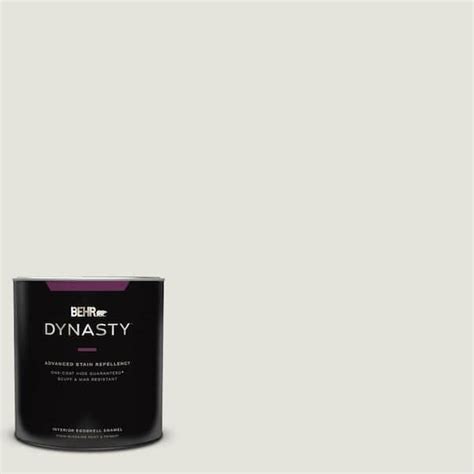 Behr Dynasty 1 Qt Ultra Pure White Eggshell Enamel Interior Stain