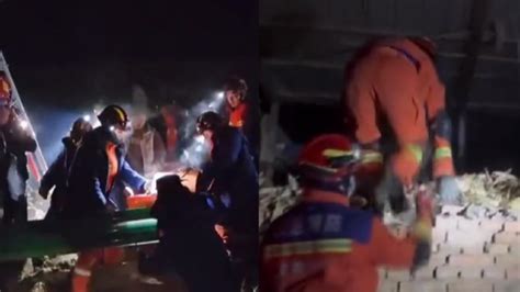 甘肅強震！侯友宜臉書慰問祈福 這位國民黨大咖正出訪大陸 鏡週刊 Mirror Media