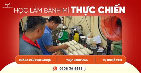 Học Làm Bánh Mì Theo Mô Hình Thực Chiến Ra Nghề Nhanh