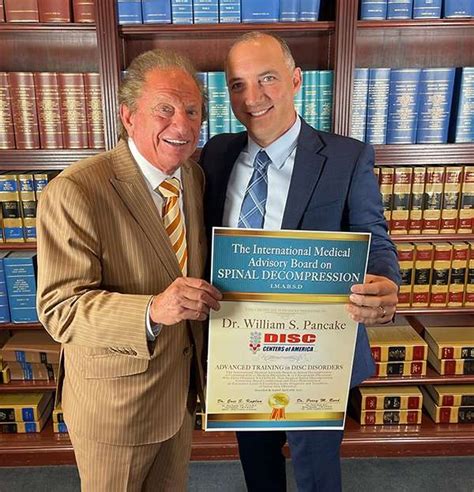 Dr Scott Pancake Receives Prestigious Back Pain Treatment Award