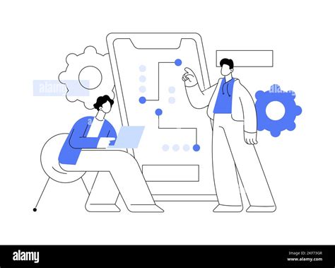 Mobile App Development Courses Abstract Concept Vector Illustration Stock Vector Image And Art Alamy