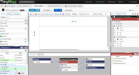 Populate A Grid Widget With Json Data In Thingworx David J Mcclelland
