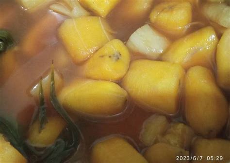 Resep Setup Singkong Melati Dan Pisang Kepok Oleh Anisa Cookpad