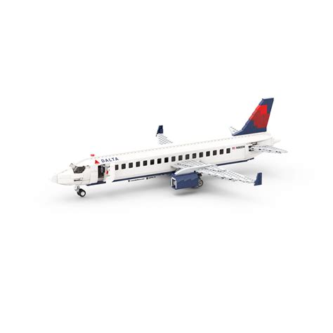 Dalta Passenger Jet Minifig Scale Instructions Afol Tv