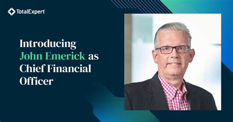 Total Expert Welcomes John Emerick As Chief Financial Officer Total