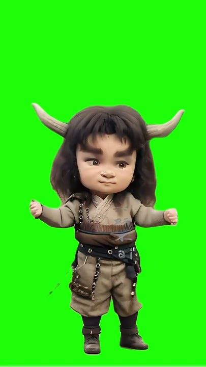 牛魔王劉家輝greenscreen特效 綠幕 Cute 合成 可愛 Funny 素材 Youtube