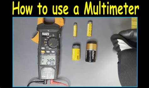 How To Use A Multimeter The Basics The Tech Circuit