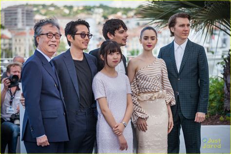 Full Sized Photo Of Devon Bostick Lily Collins Okja Cannes Premiere 10