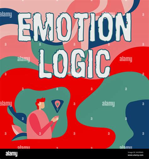 Text Caption Presenting Emotion Logic Business Concept Heart Or Brain