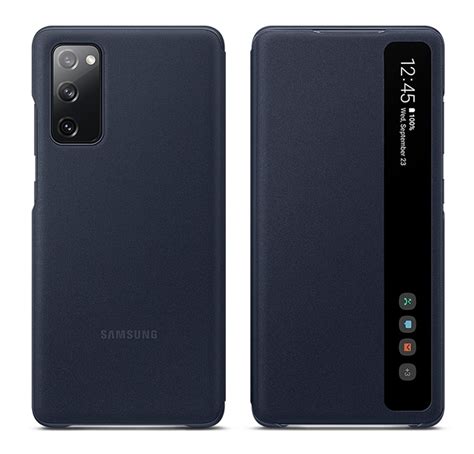 Smart Clear View Cover For Galaxy S20 Fe