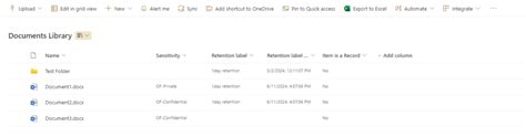 Essential Guide Applying Retention Labels In SharePoint