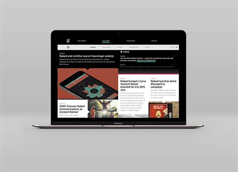 Naked Communications Branding On Behance