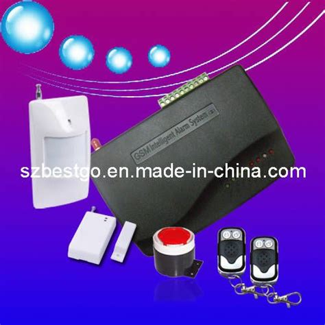 DIY Wireless GSM Home Security Alarm System Fire Burglar Intruder Alarm BT GSM Alarm