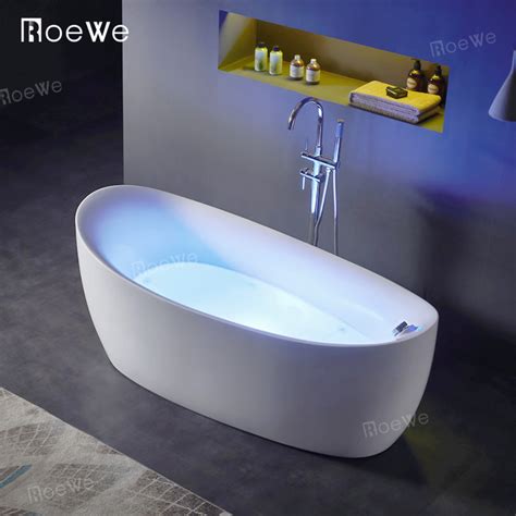 67” Modern Style Freestanding Massage Acrylic Bathtub China 67” Modern