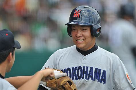 筒香嘉智が高校時代から気になっているあの投手。 高校野球 Number Web ナンバー