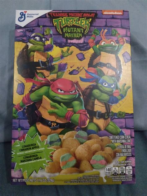 Tmnt Mutant Mayhem Cereal By Gamekirby On Deviantart