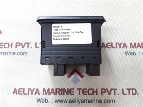 Simpson H335 3 46 0 0 0 Digital Panel Meter Aeliya Marine