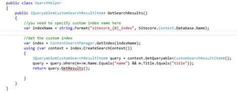 Sitecore Fundas Implementing Simple Search Functionality In Sitecore Using Solr