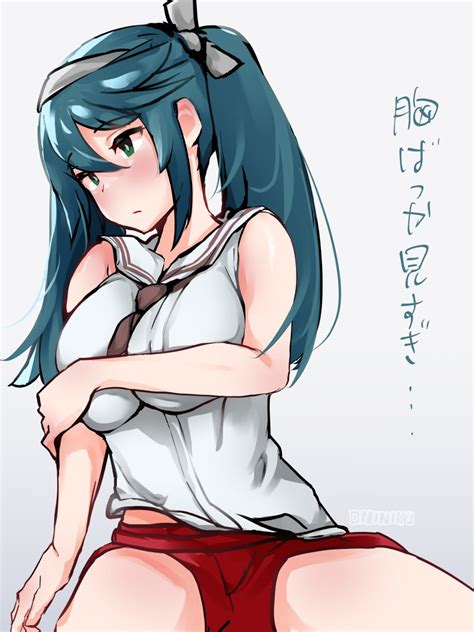 艦これ「艦これ視線気になる五十鈴ちゃん 」おににくのイラスト