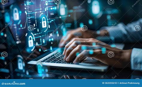 Multi Factor Authentication Concept Mfa Cybersecurity Solutions 3d Illustration Stock