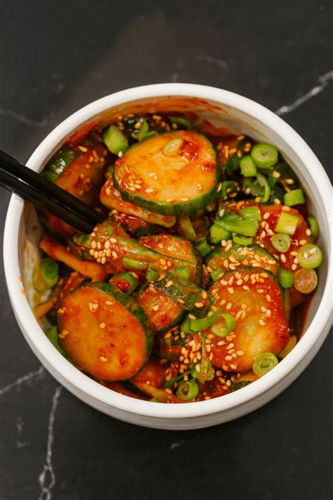 The Only Cucumber Kimchi Recipe Youll Ever Need The Only Food