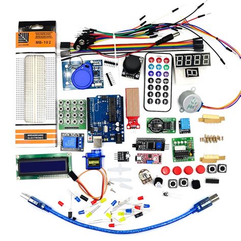 For Uno R3 Development Board Rfid Upgrade Introductory Learning Kit Stepping Motor Learning Kit
