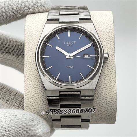 Tissot 1853 T Classic Prx Blue Dial Stainless Steel Strap High Quality