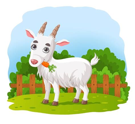 Рисунки козы для детей