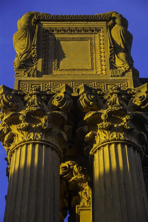 Golden Columns Palace Of Fine Arts Photograph By Garry Gay Fine Art