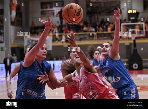 Duel Under The Basket Of Arella Guirantes Famila Wuber Schio During