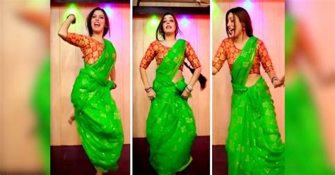Trending Today Beautiful Girl Dance Video Viral In Social Media On