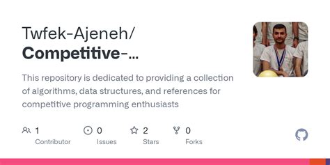 GitHub Twfek Ajeneh Competitive Programming This Repository Is
