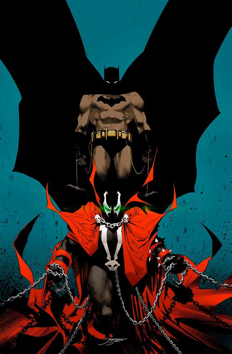 Spawn Overpowers Batman In Stunning Capullo Variant