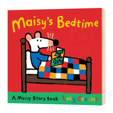 小鼠波波的睡前故事 Maisys Bedtime进口英文原版绘本亲子早教儿童英语启蒙认知图画书儿童性格行为养成 Lucy Cousins虎窝淘
