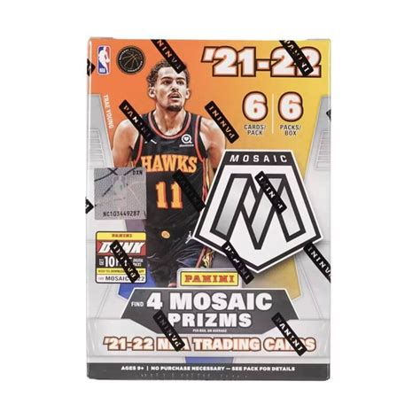 2021 22 Panini Mosaic Basketball Blaster Box Canada Card World