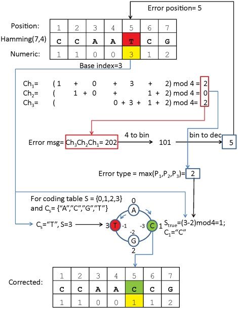 A 7 Base Sequence Is Indexed By Position And Value Of Each Base Is Download Scientific Diagram