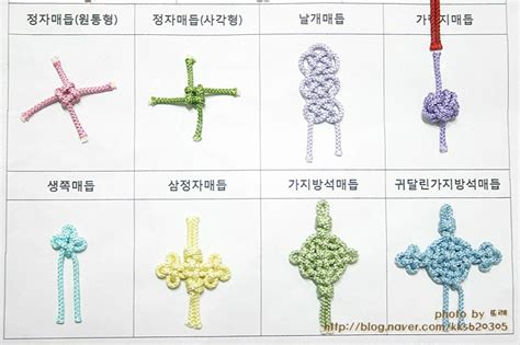 전통매듭공예 전통 매듭의 종류 네이버 블로그