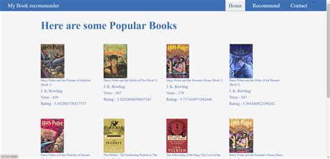 github sakshimishra19 book recommender system the book recommender