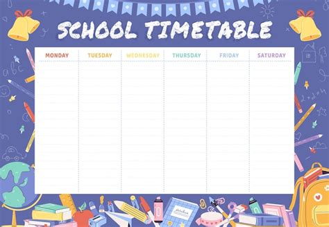 Timetable Background Vectors And Illustrations For Free Download