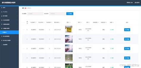 基于微信小程序的停车场管理系统的设计与实现基于微信小程序的共享停车管理系统的设计与实现的er图 Csdn博客