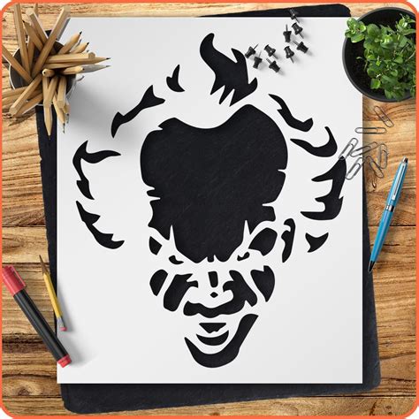 Evil Queen Pumpkin Stencil